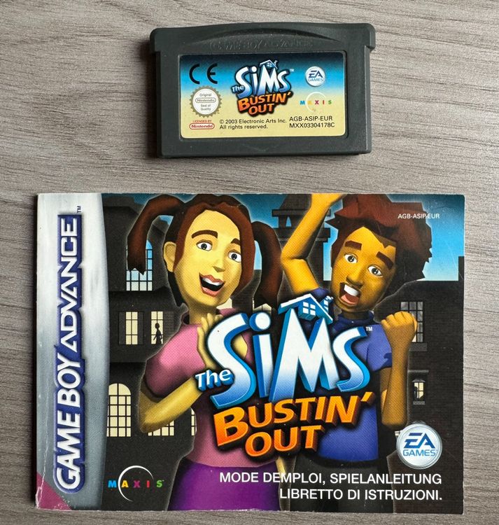 The Sims Bustin Out - GameBoy Advance (Gebraucht) in Tramelan für CHF ...