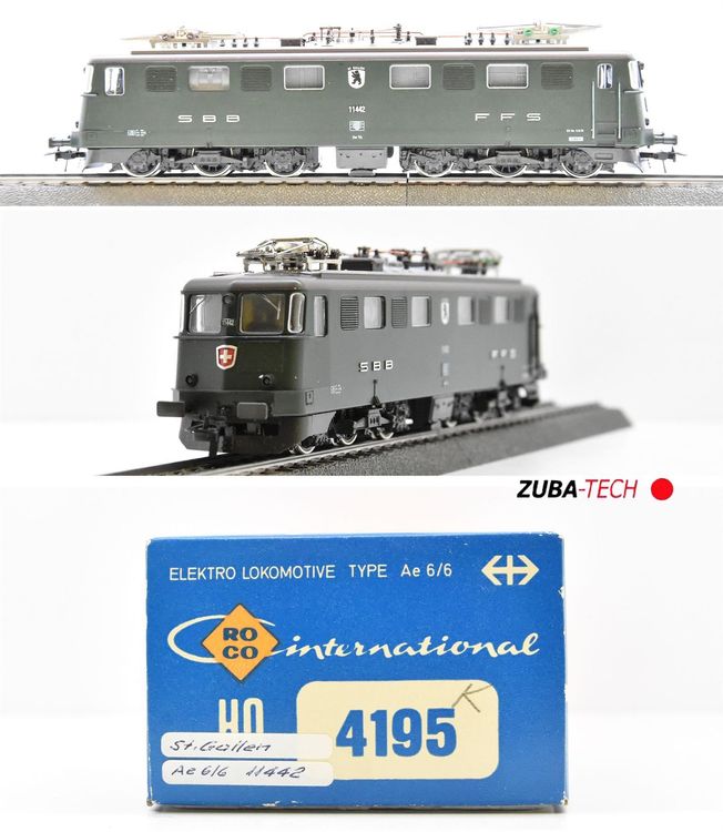 Roco 4195 E-Lok Ae 6/6 SBB H0 GS Analog | Kaufen auf Ricardo