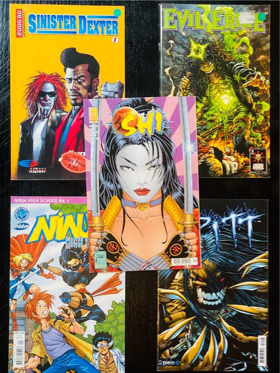 5er MIX Konvolut aus den 90er /mit Shi, Sinister Dexter | Kaufen auf Ricardo