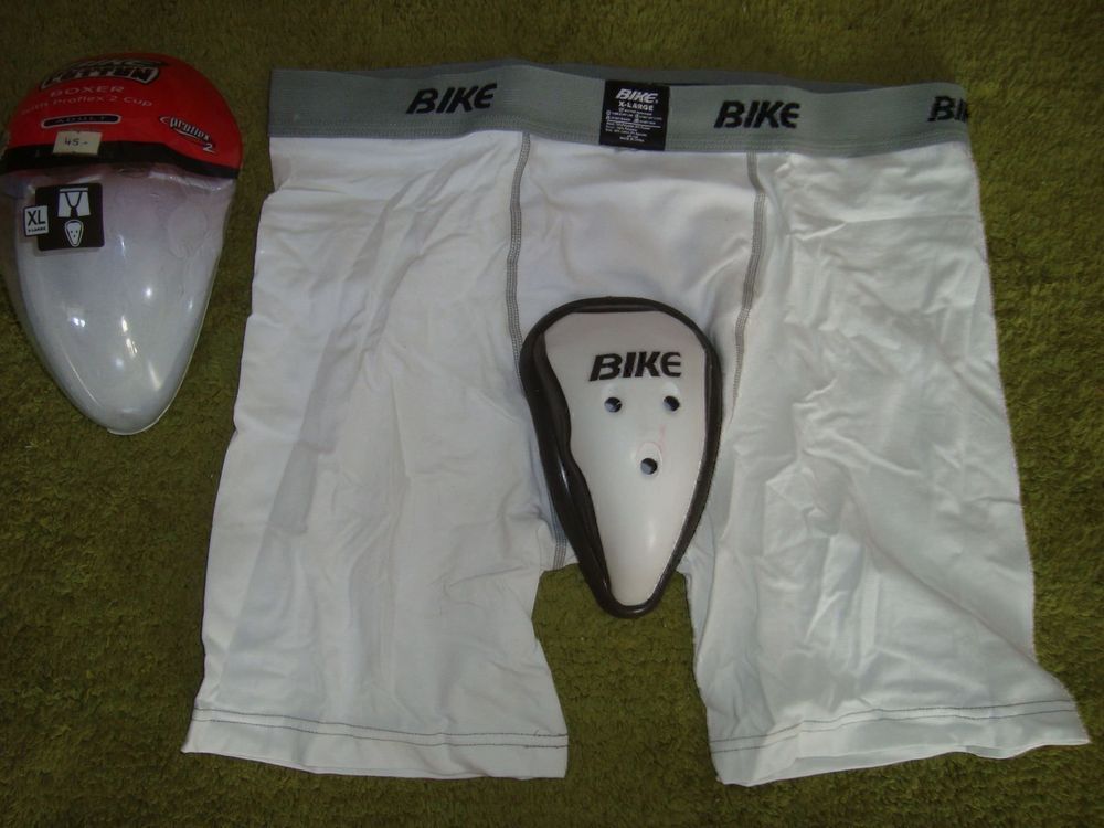 Boxershorts cotton BiKE athletic m.Suspender Proflex 2-cupXL (Neu und ...