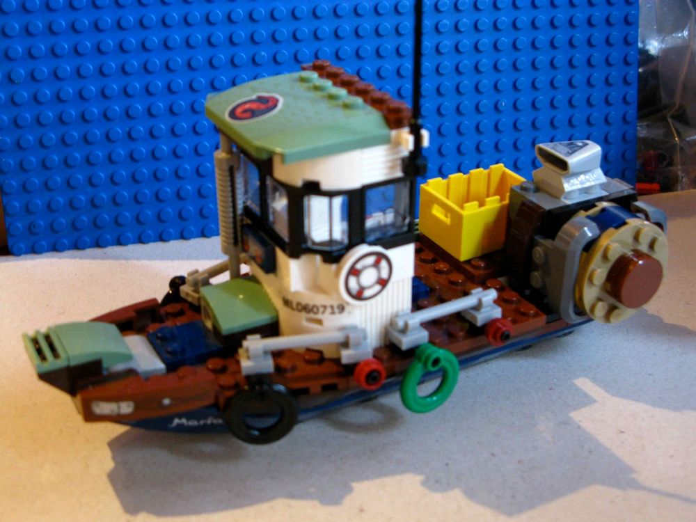 Schiff Boot Garnelenkutter aus Lego 70419 (Gebraucht) in Samstagern für ...