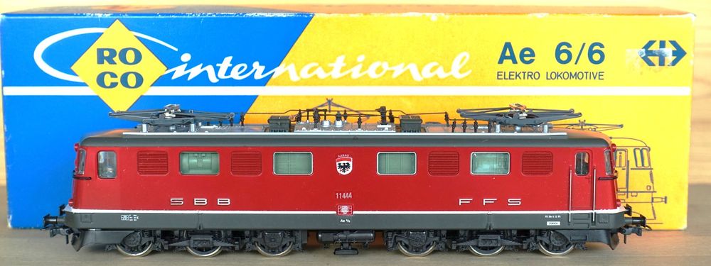 SBB-CFF Ae 6/6 11441 'Aarau', Roco Art. 4195. DC analog., (Gebraucht) in Horw für CHF 75 – mit ...