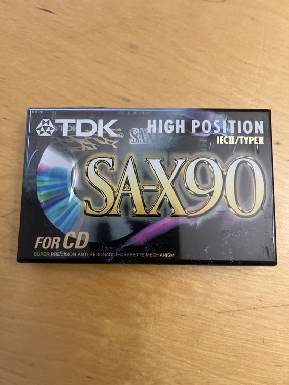 TDK SAX90 High Position SA-X Kassette Vintage Rarität | Kaufen auf Ricardo