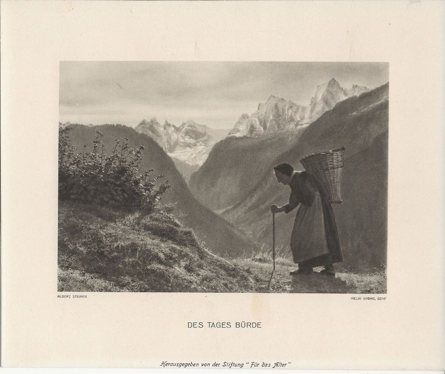 Vintage Albert Steiner, Photogravure, Landwirtschaft | Kaufen auf Ricardo