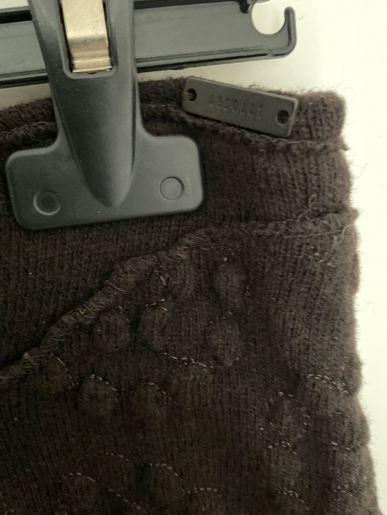 ABSOLUT Wolle Rock Gr L braun Strickrock (Gebraucht) in Urdorf für CHF ...