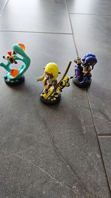 3 Splatoon Amiibo Figuren Set Nintendo Switch (Gebraucht) in Koppigen für CHF 15 – mit Lieferung ...