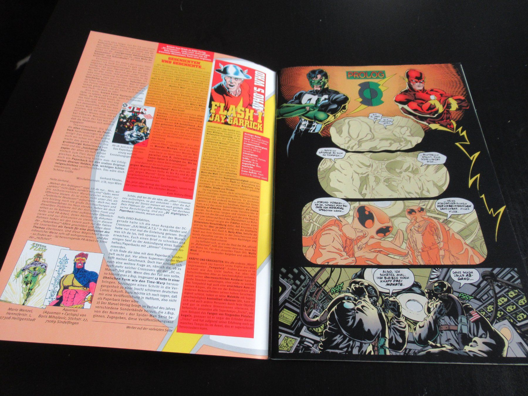 Green Lantern / Flash Crossover Comic #21, Top Zustand (Gebraucht) in ...