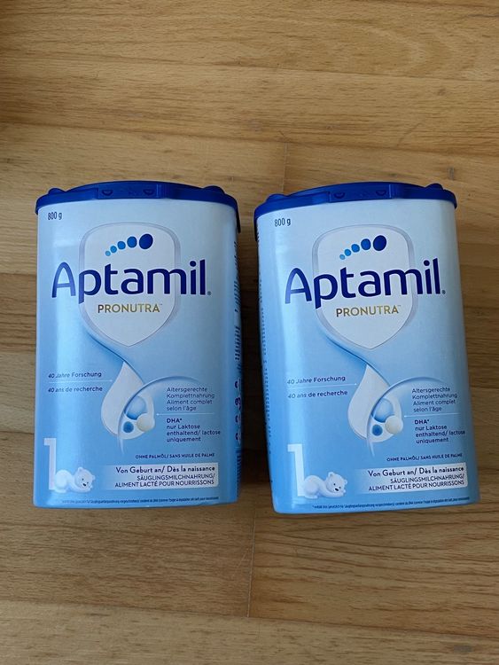 Aptamil Pronatura 1 (2 X 800 GR Boxen) (Neu und originalverpackt) in Rorbas für CHF 26 – mit ...