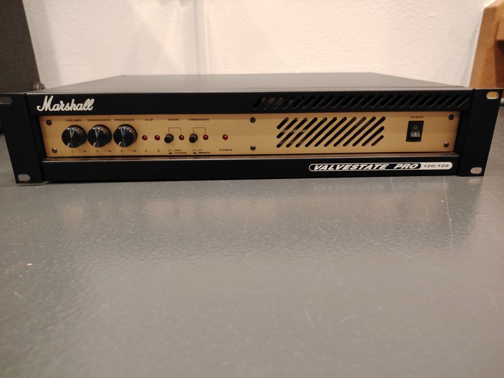 Marshall Valvestate PRO 120/120 Verstärker 19'' (Gebraucht) in ...