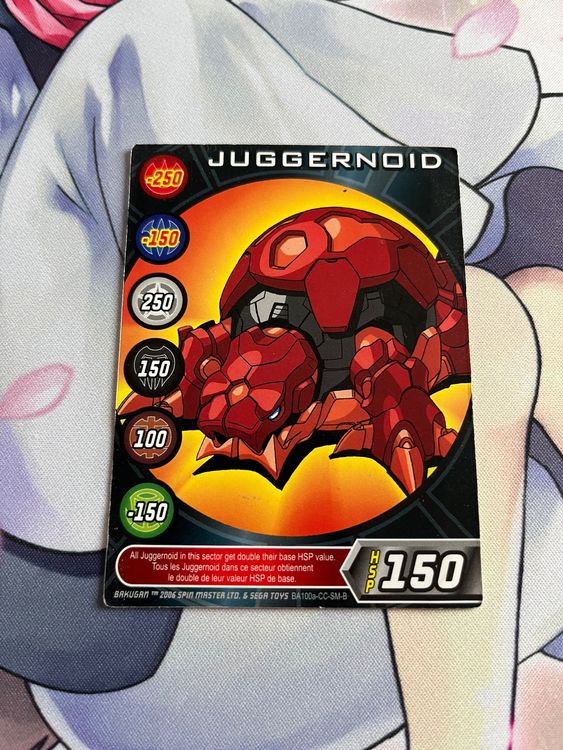 BAKUGAN Battle Brawler SERIES 1 Juggernoid BA100a 150 HSP (Gebraucht ...