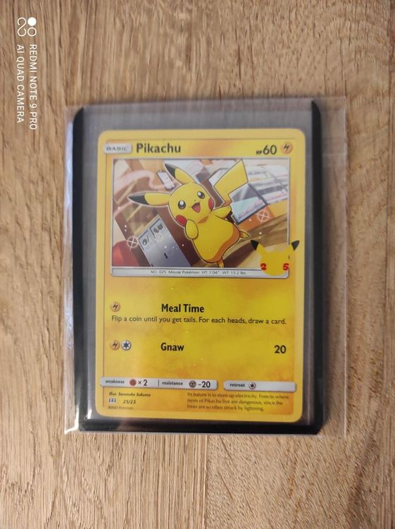 Pikachu - 25/25 - 25th Anniversary (Neu (gemäss Beschreibung)) in ...
