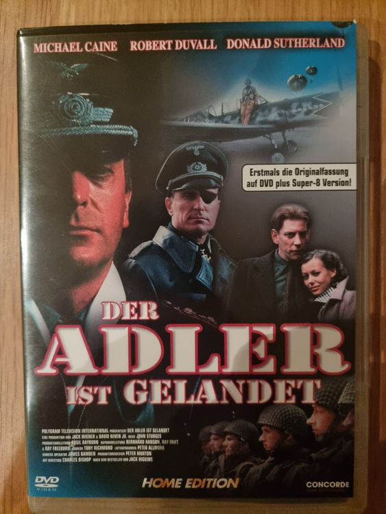 Der Adler ist gelandet - DVD - Michael Caine Klassiker! (Gebraucht) in ...