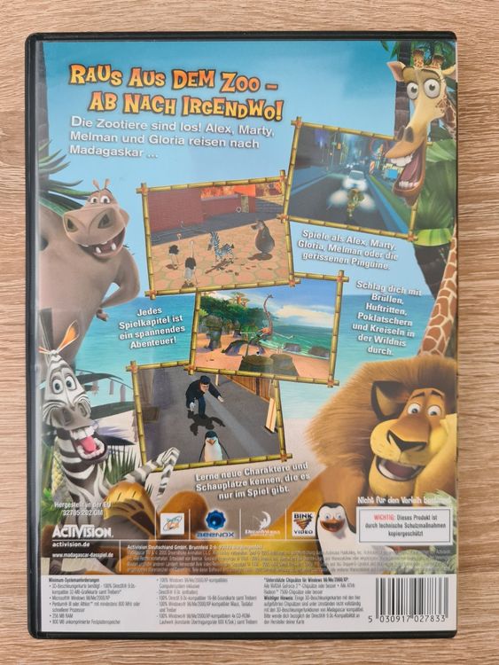 Madagascar (German Cover) - PC (Gebraucht) in Carouge GE für CHF 9.9 ...