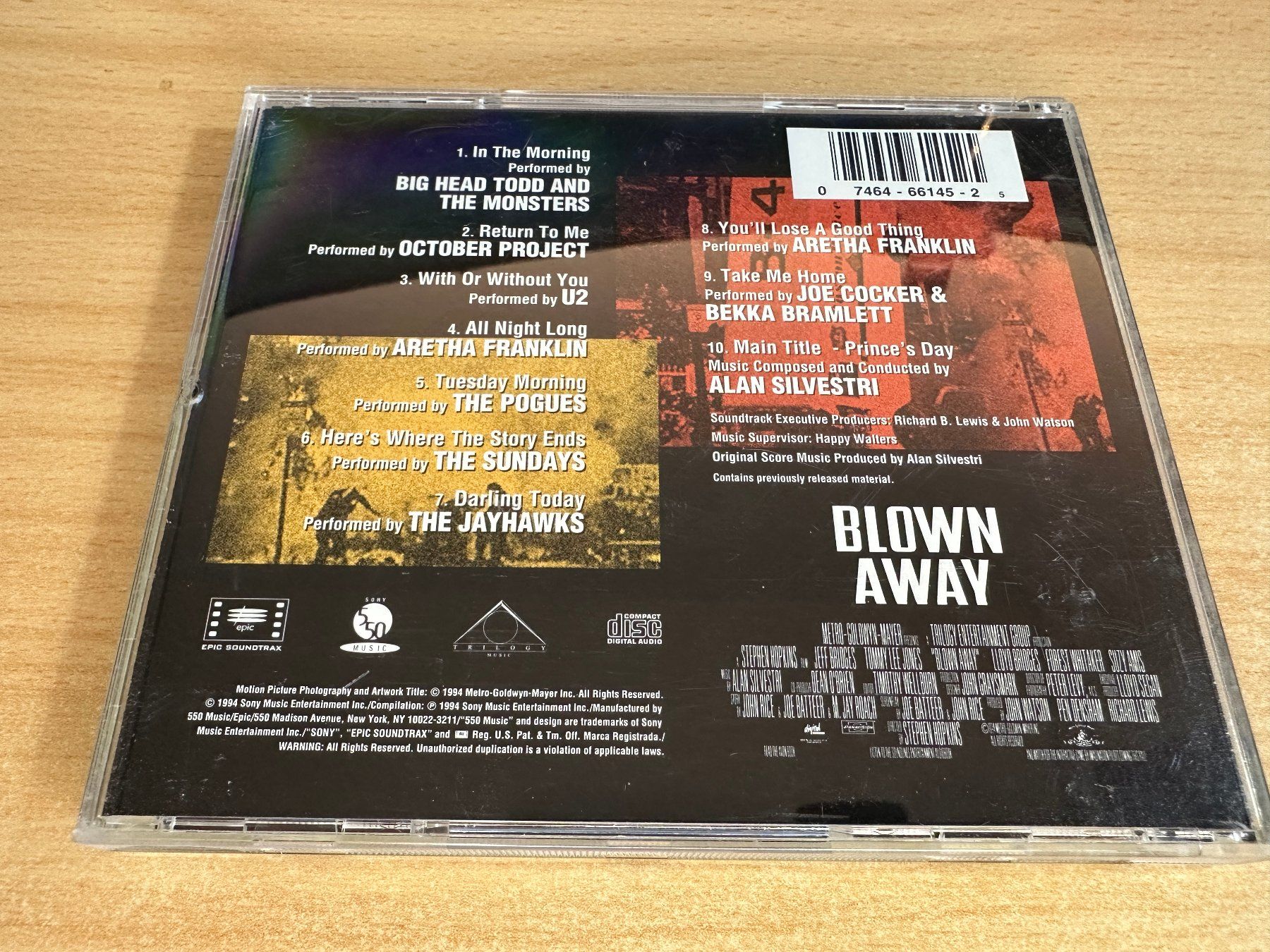 A2 Various – Blown Away (Music From The Motion Picture) (Gebraucht) in ...
