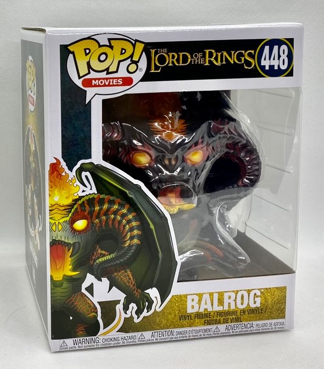 Funko Pop! Lord of the Rings, Balrog 6“ #448 (Neu (gemäss Beschreibung ...