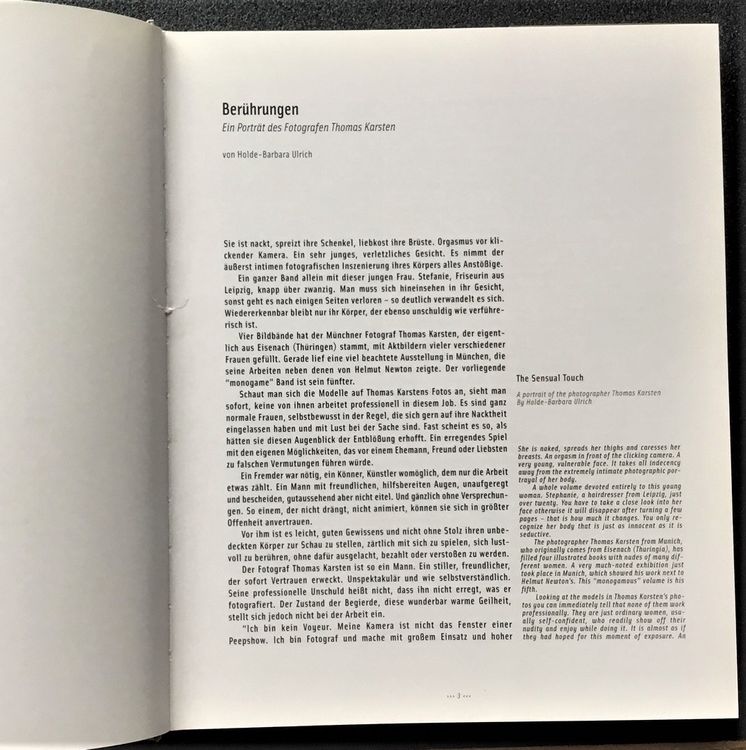 Days of Intimacy, Thomas Karsten, (3597) (Gebraucht) in für CHF 15 ...