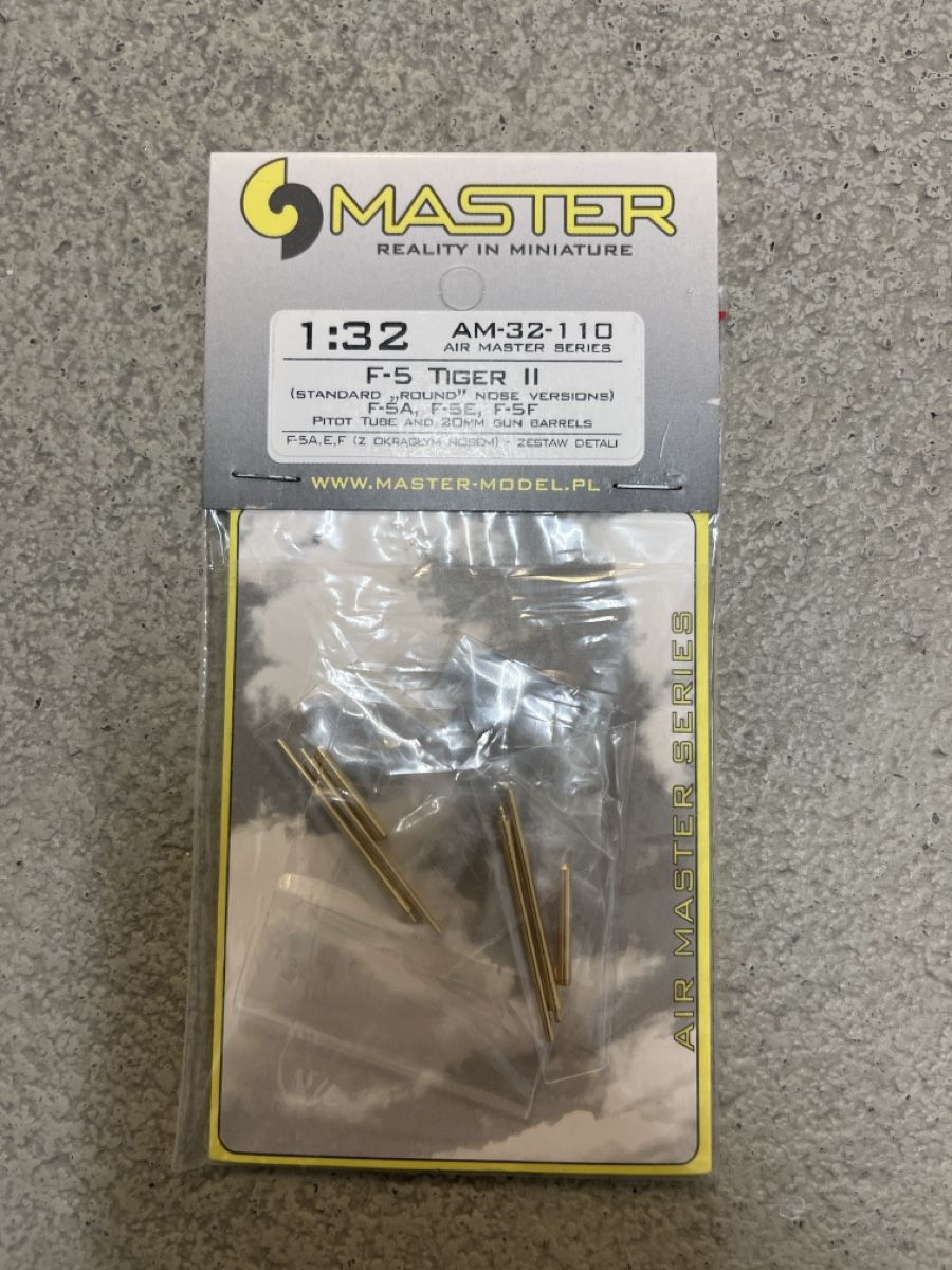 F-5 Tiger II - 1:32 Master Model - Pitotrohr + Kanonenrohre (Neu und ...