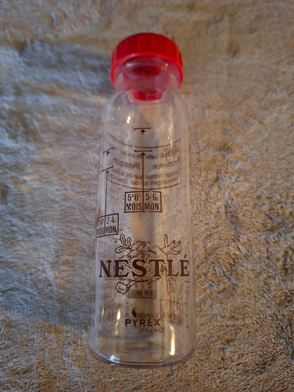 Nestlé Babyflasche Pyrex, Vintage, für Sammler, Top Zustand (Gebraucht ...
