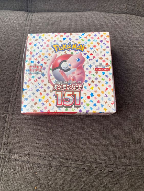 Pokemon 151 Display Jap (Neu und originalverpackt) in Genève für CHF ...