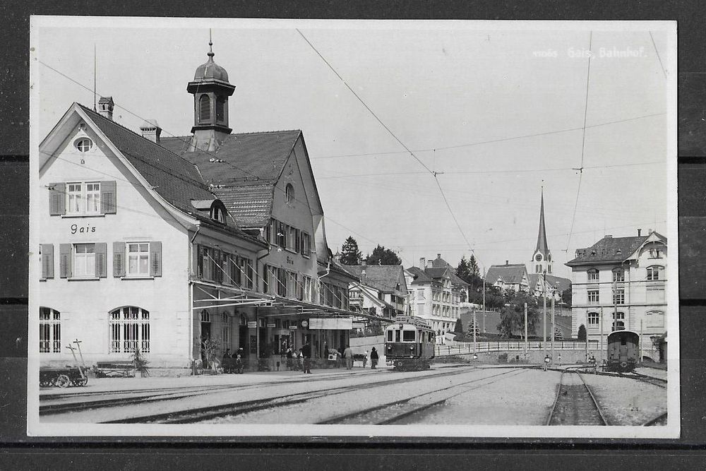 AR Gais Bahnhof mit Bahn | Kaufen auf Ricardo