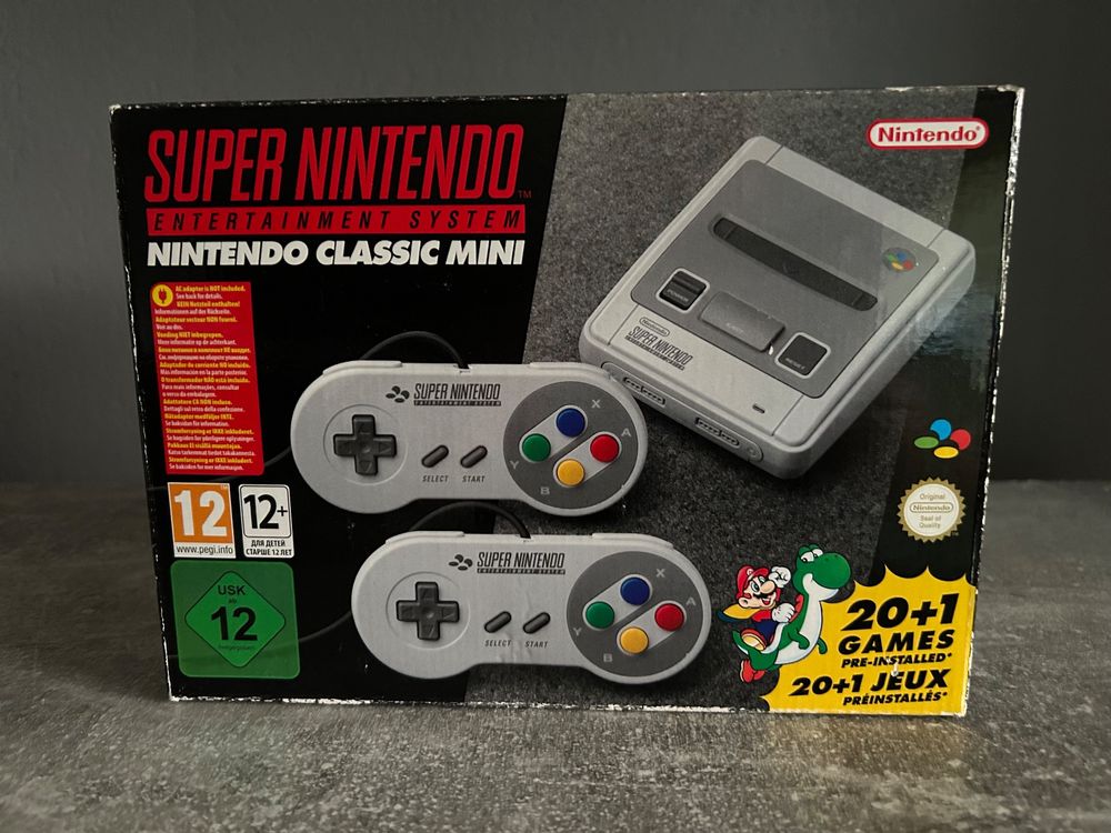 Super Nintendo Classic Mini SNES mini Konsole (Neu (gemäss Beschreibung ...