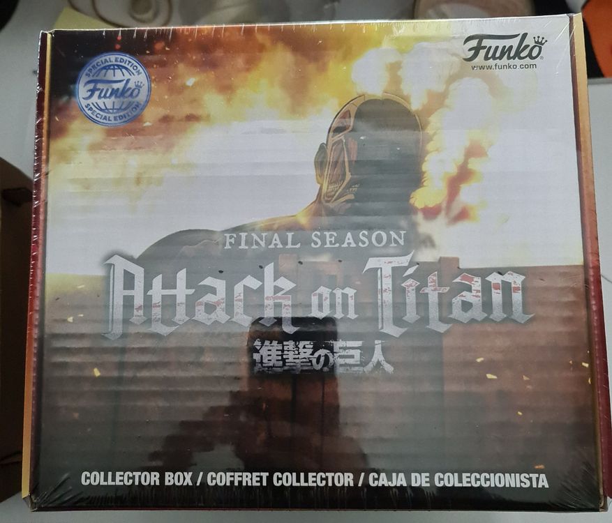 Funko Pop ! Attack on Titan pack final season | Kaufen auf Ricardo