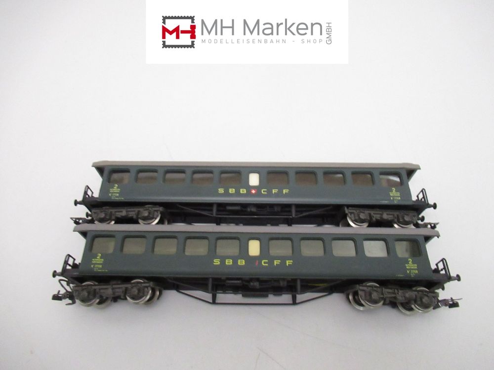 Pocher 209/2 Doppelset Seetalwagen SBB CFF FFS ohne OVP (Gebraucht) in Basel für CHF 25 – mit ...
