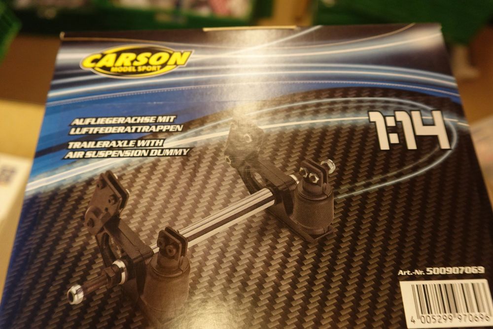 Carson 500907069 Aufliegerachse mit Luftfederattrappe ab 1.- (Neu und ...