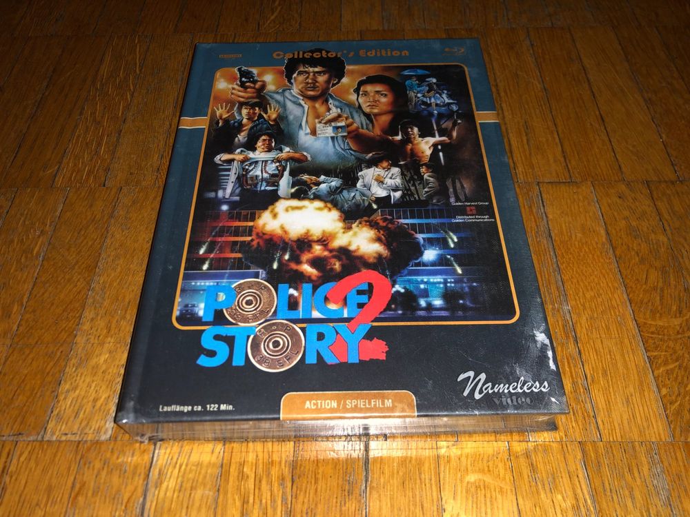 Police Story 2 - MEDIABOOK - 4K - B - UNCUT (Neu und originalverpackt ...