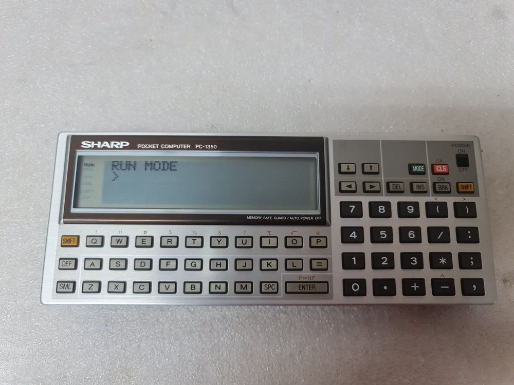 Sharp Pocket computer PC-1350 | Kaufen auf Ricardo