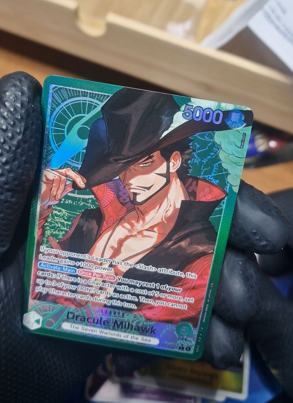 Dracule Mihawk (OP14-020) (V.2) The Azure Sea's Seven (Neu (gemäss ...