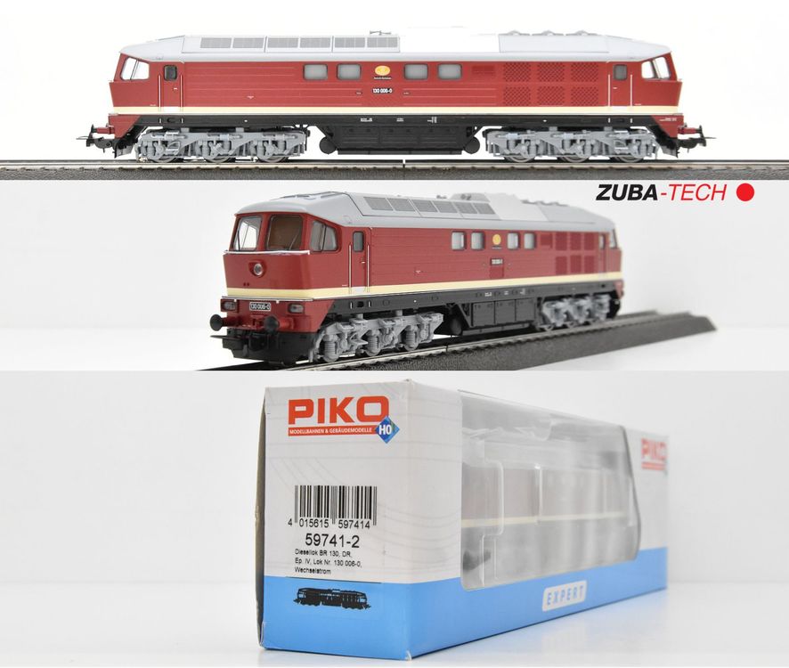 Piko 59741-2 Diesellok BR 130 Ludmilla,H0 GS Analog mit OVP (Gebraucht ...