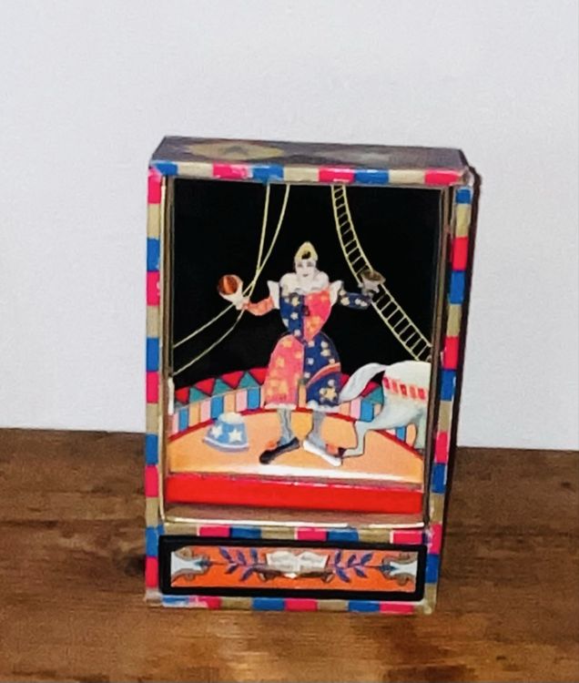 Antike Spieluhr Spieldose Zirkus Clown Vintage 1970ger Jahr (Gebraucht) in Niederhünigen für CHF ...