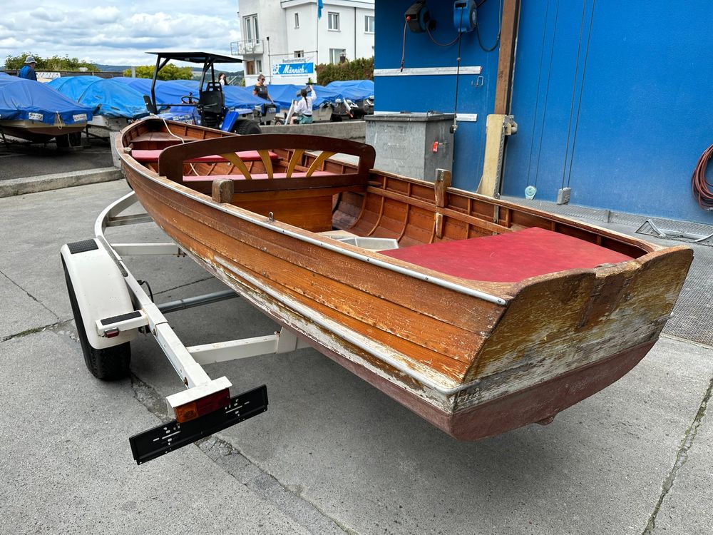 Ruderboot - Holzboot Nussbaumer (Gebraucht) in Beinwil am See für CHF ...