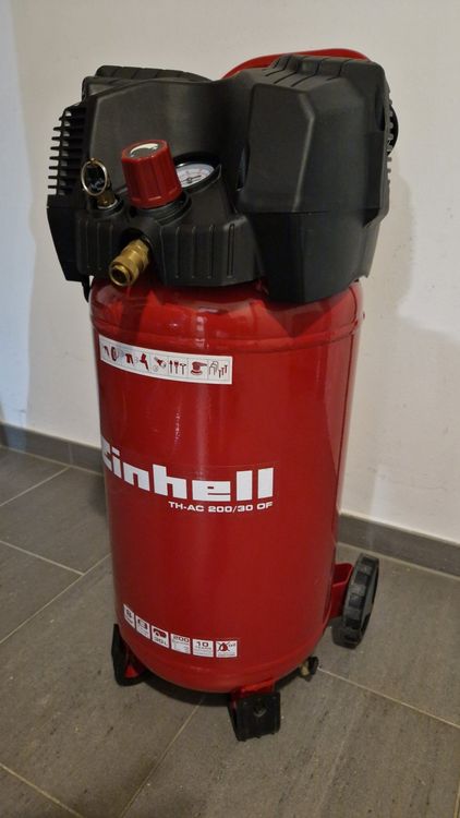 Druckluft-Kompressor Einhell TH-AC 200/30 OF 30 l 8 bar (Gebraucht) in ...