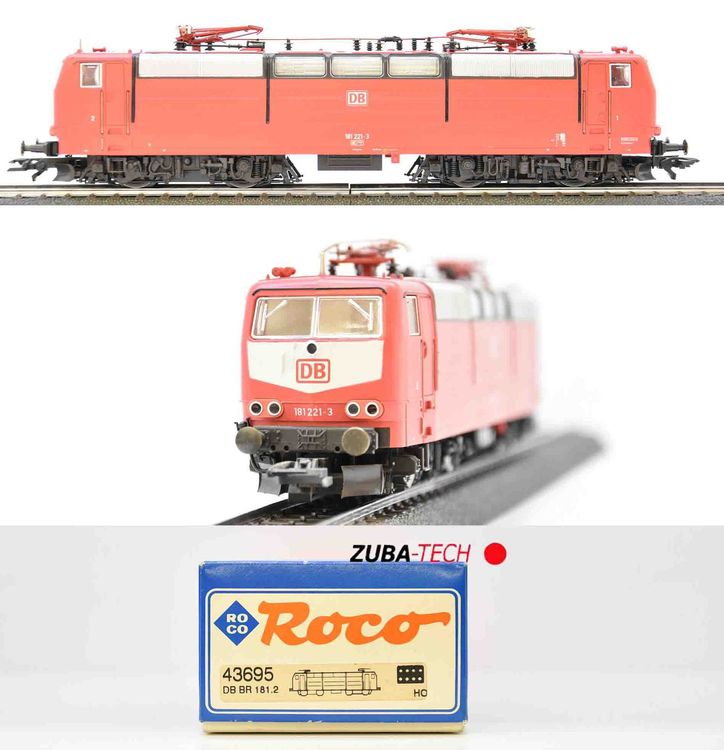 Roco 43695 E-Lok BR 181.2 DB H0 GS Digital mit OVP (Gebraucht) in St. Gallen für CHF 89 – mit ...