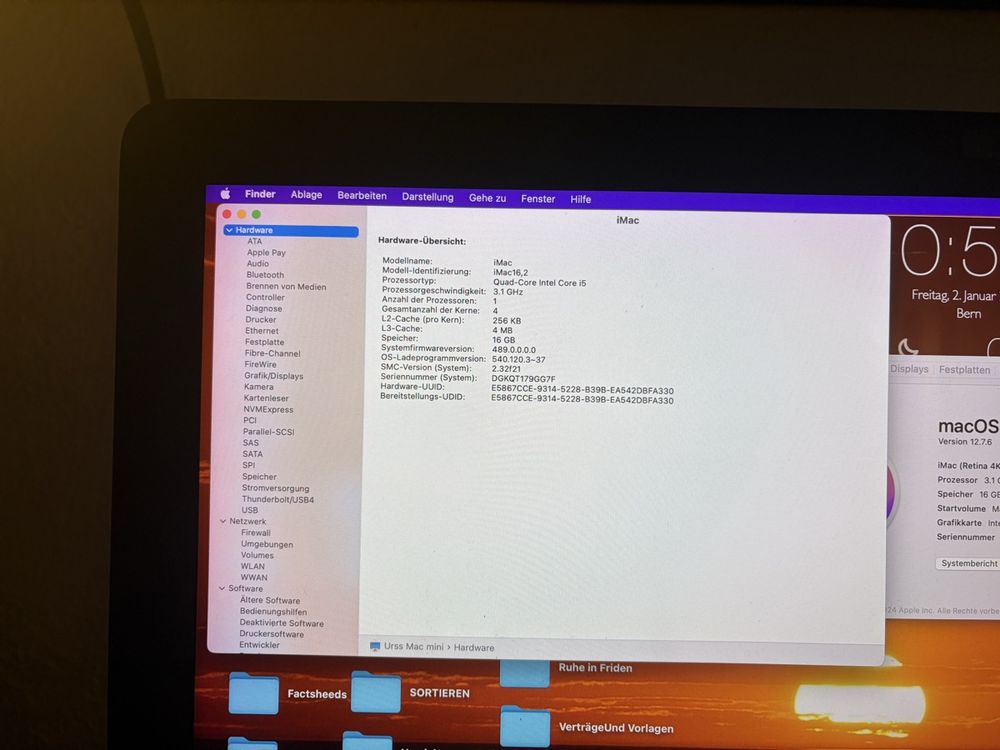 iMac Retina 4K, 21.5-inch, Late 2015, Top Zustand! (Gebraucht) in Bern ...