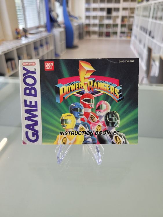 Spielanleitung / Power Rangers, Game Boy (Gebraucht) in Uezwil für CHF ...