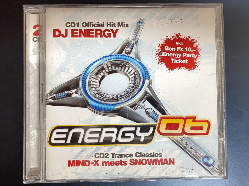 Energy 06- 2CD DJ Energy - Mind-X Snowman - Remember Trance (Gebraucht ...
