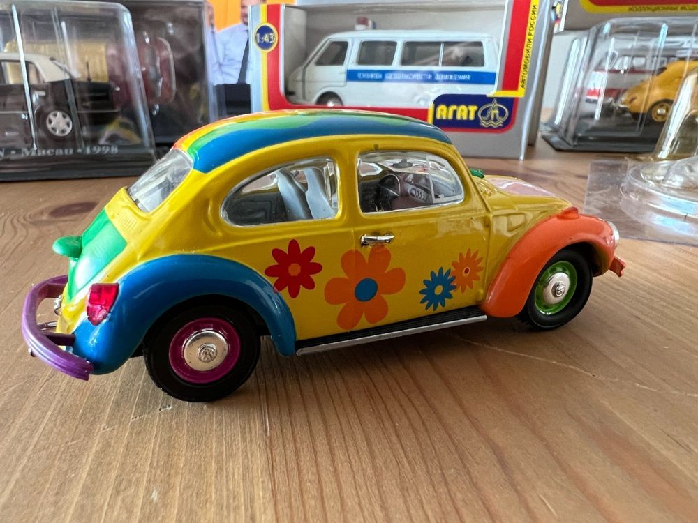 VW Beetle Flower Power 1/43 | Kaufen auf Ricardo
