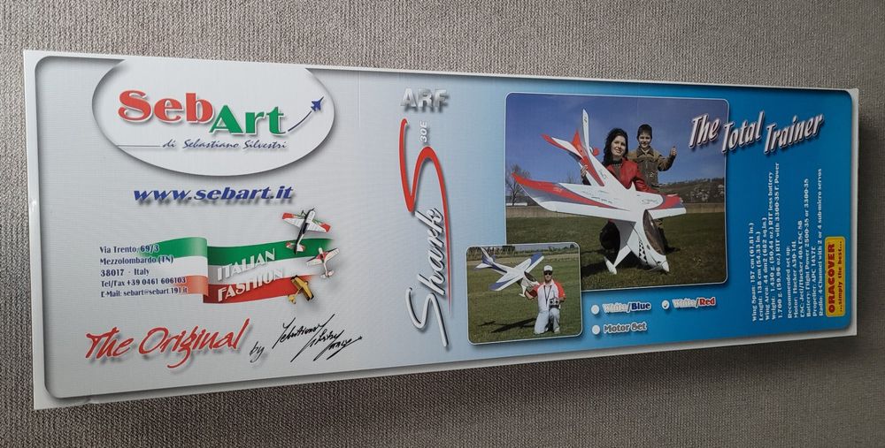 Modellflugzeug Shark S 30E ARF, von Sebart neu (Neu und ...