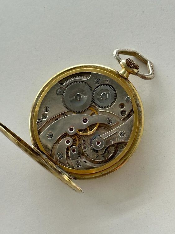 JBB Taschenuhr mit schönem Werk läuft (Gebraucht) in Winterthur für CHF ...