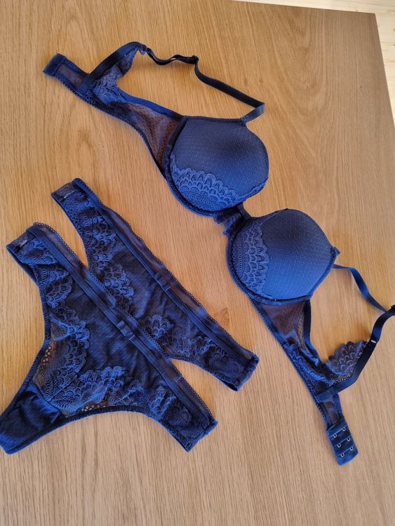 Wunderschönes Set, BH + 2 Stringtangas | Kaufen auf Ricardo