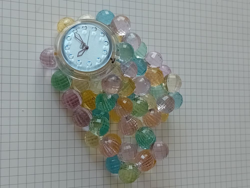 Sehr Selten Pop-Swatch 2001 CRYSTAL SUMMER Neue Batterie (Gebraucht) in ...