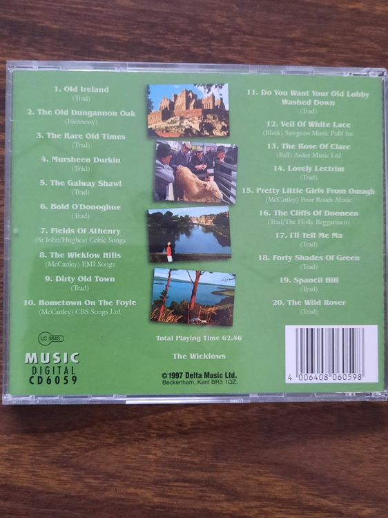 CD - 20 Irish Folk Songs - Old Ireland - The Wicklows (Gebraucht) in ...