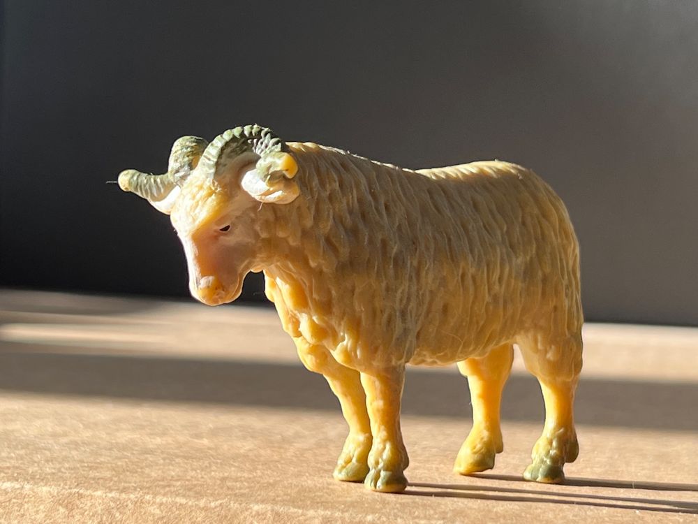 Schleich Widder Schaf Schafbock Rarität made in Germany | Kaufen auf Ricardo
