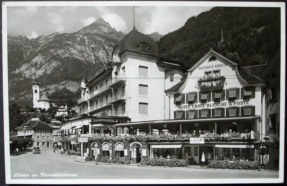 FLÜELEN Hotel Weisses Kreuz und Hotel Urnerhof, Auto (Gebraucht) in ...