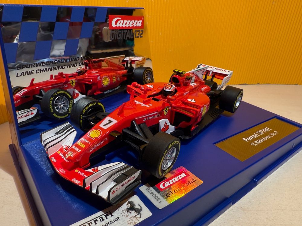 Ferrari SF70H «Kimi Räikkönen No.7» Carrera DIGITAL 132 NEU (Neu und ...