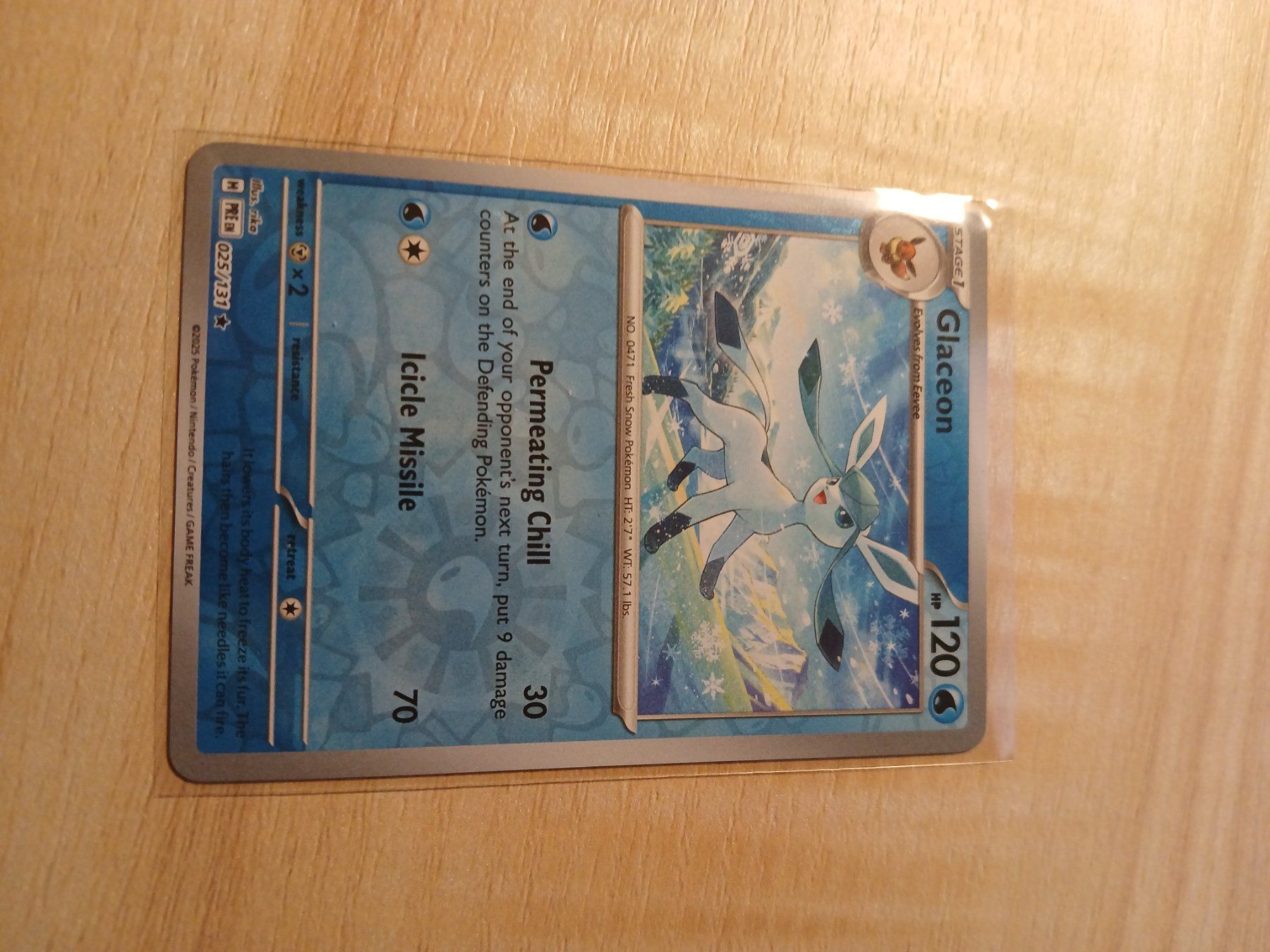 Glaceon Reverse Holo 025 Pokemon Prismatic Evolutions EN (Gebraucht) in Bülach für CHF 1 – mit ...