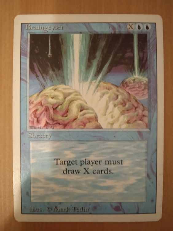 Magic (MTG) Braingeyser (Revised) (Gebraucht) in Lausanne für CHF 26 ...